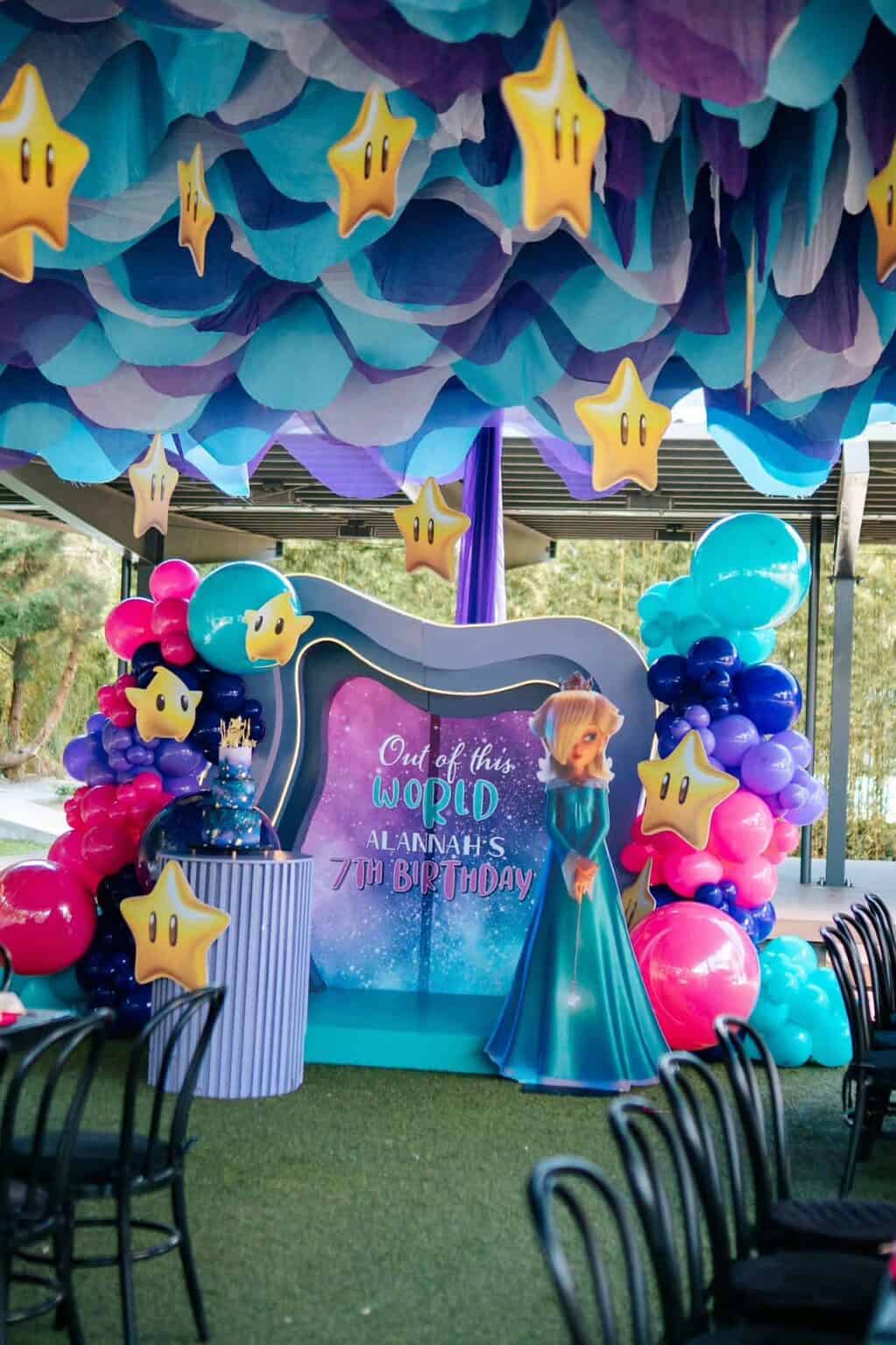 24 Epic Mario Galaxy Birthday Party Ideas • Confetti & Roses