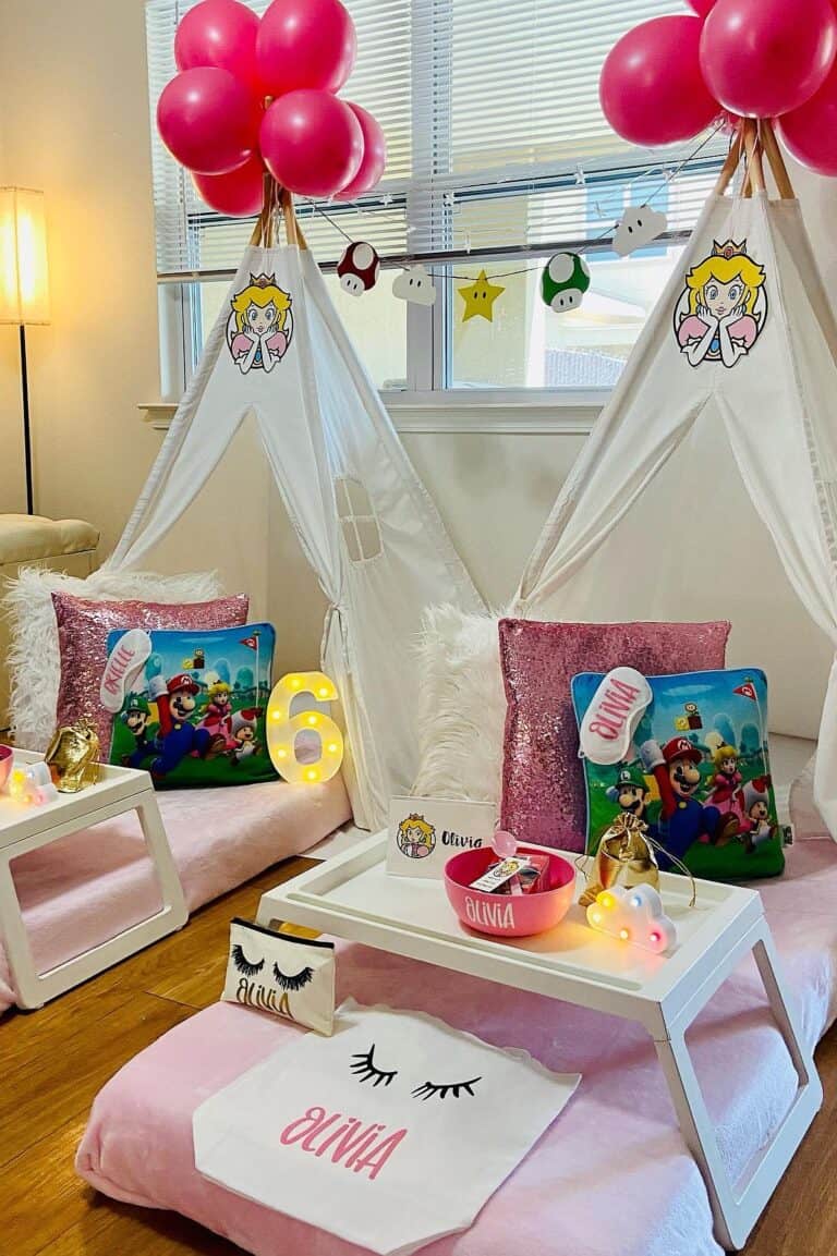 20 Princess Peach Birthday Party Ideas For A Magical Day • Confetti & Roses